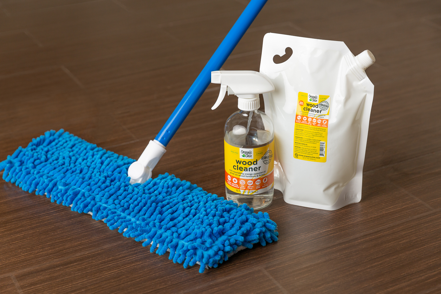 Wood CAN be cleaned too!