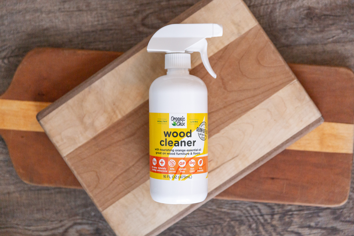 Wood CAN be cleaned too!