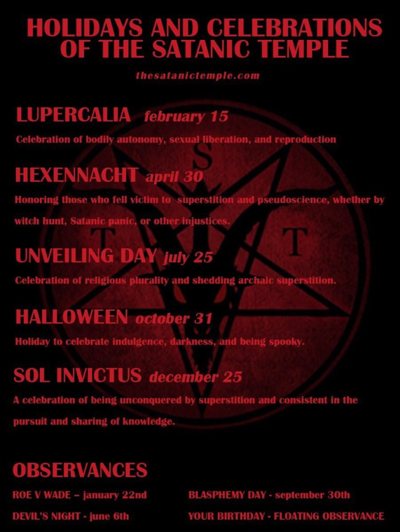 The Satanic Temple - January 2020 Newsletter